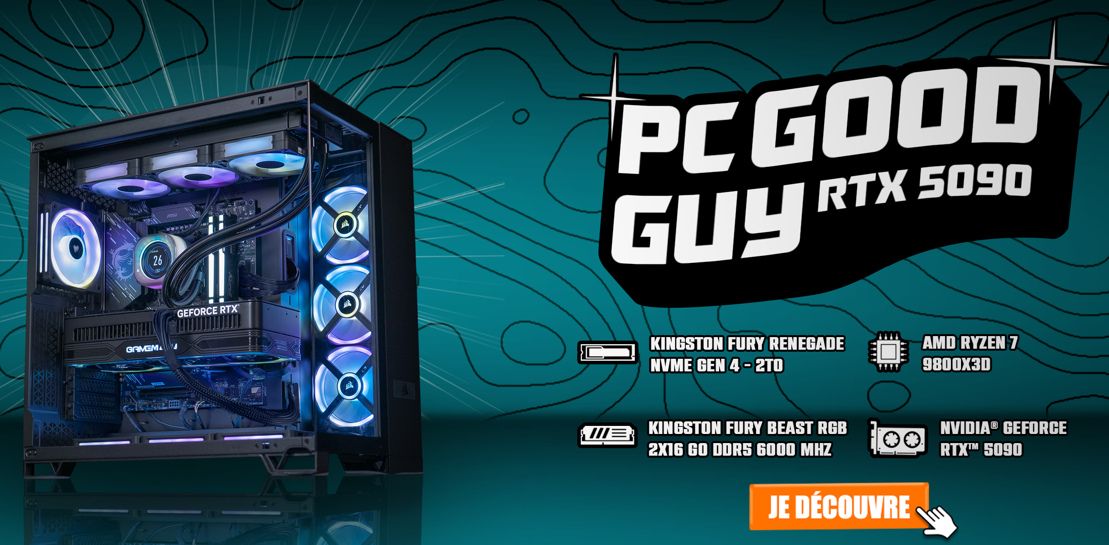 Pc Gamer Flowup Achat Ordinateur Gamer Black Friday